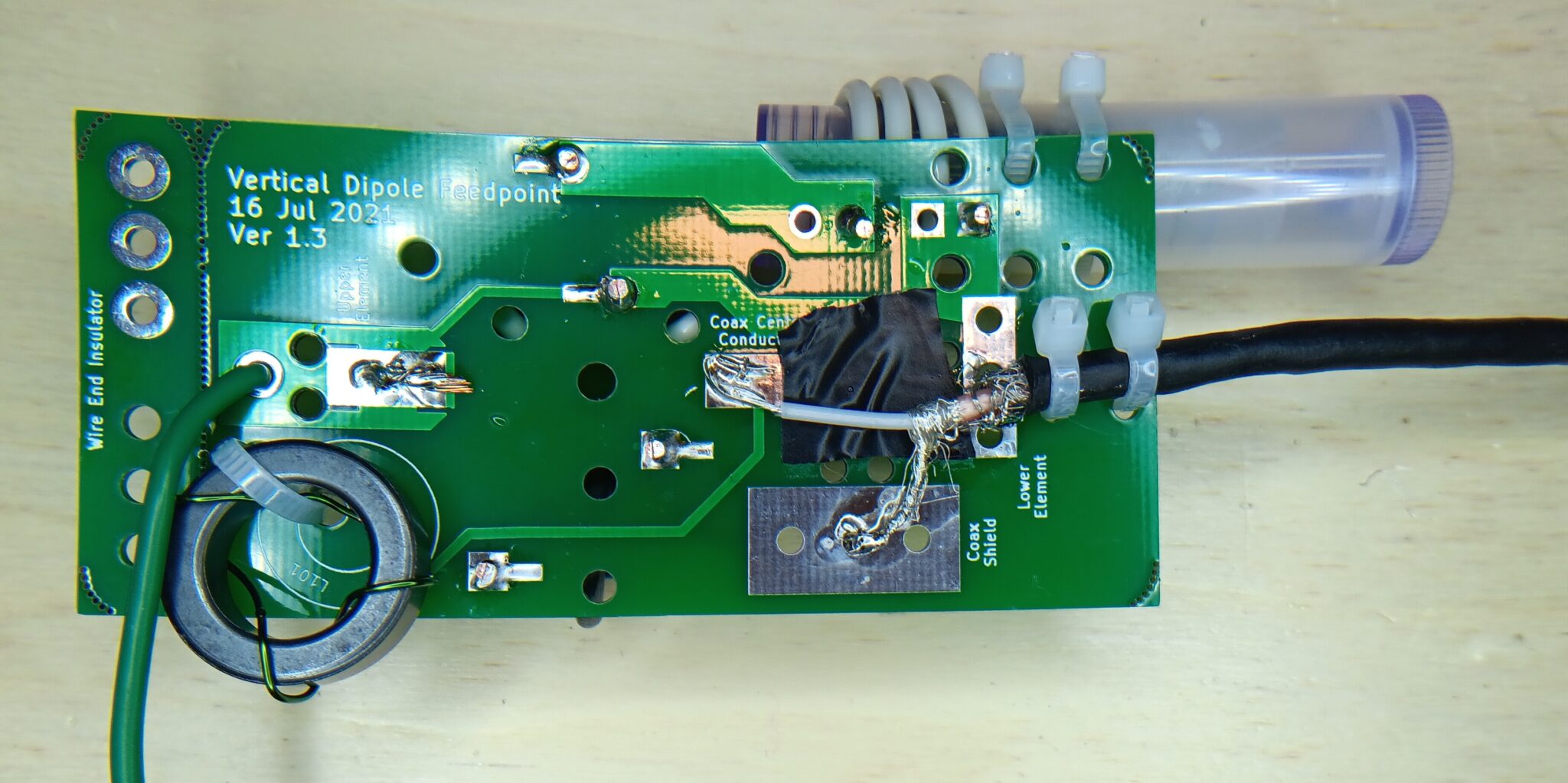 Open ARDF 80m Fox Dipole Build – W1CDN